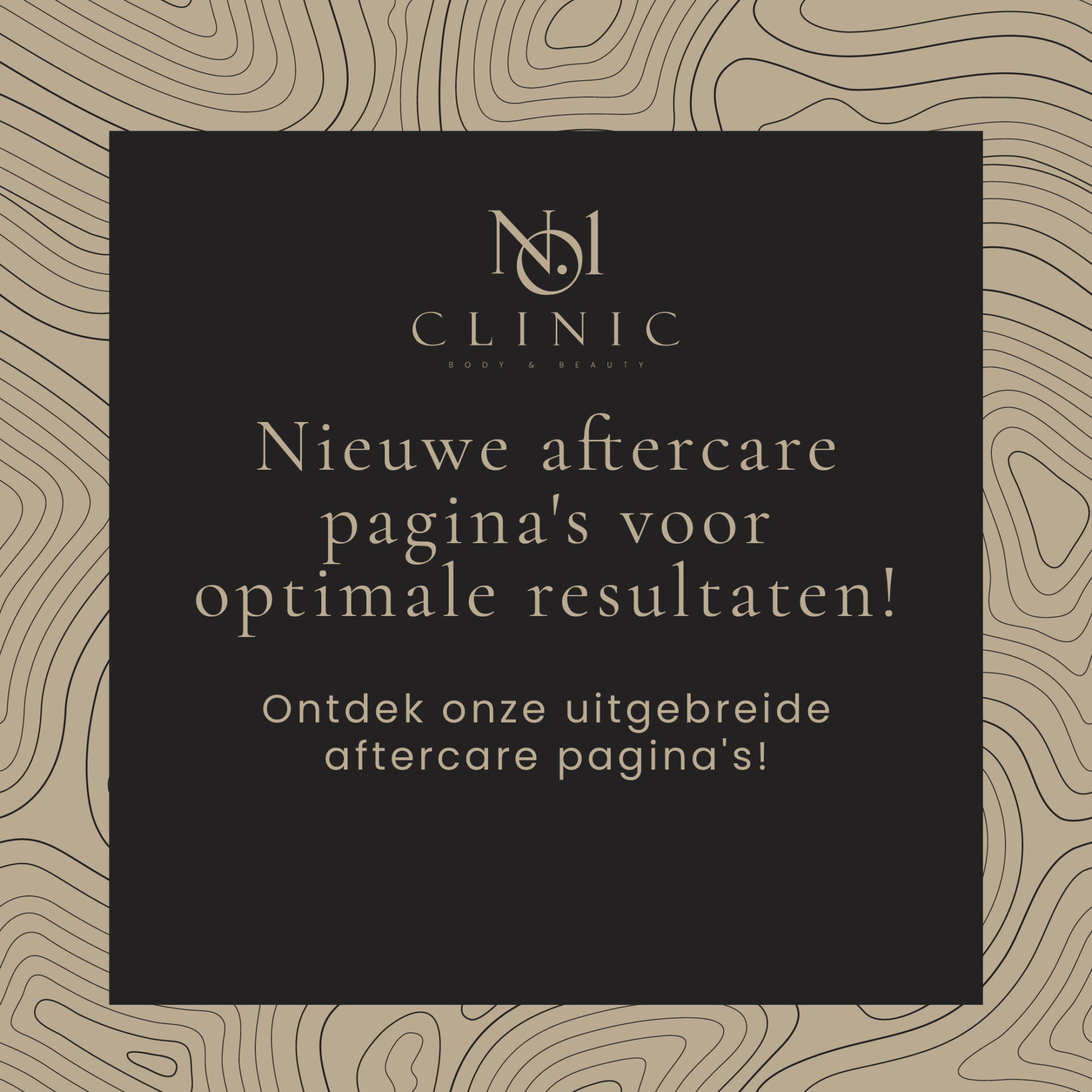 Ontdek onze uitgebreide aftercare pagina's - No1clinic